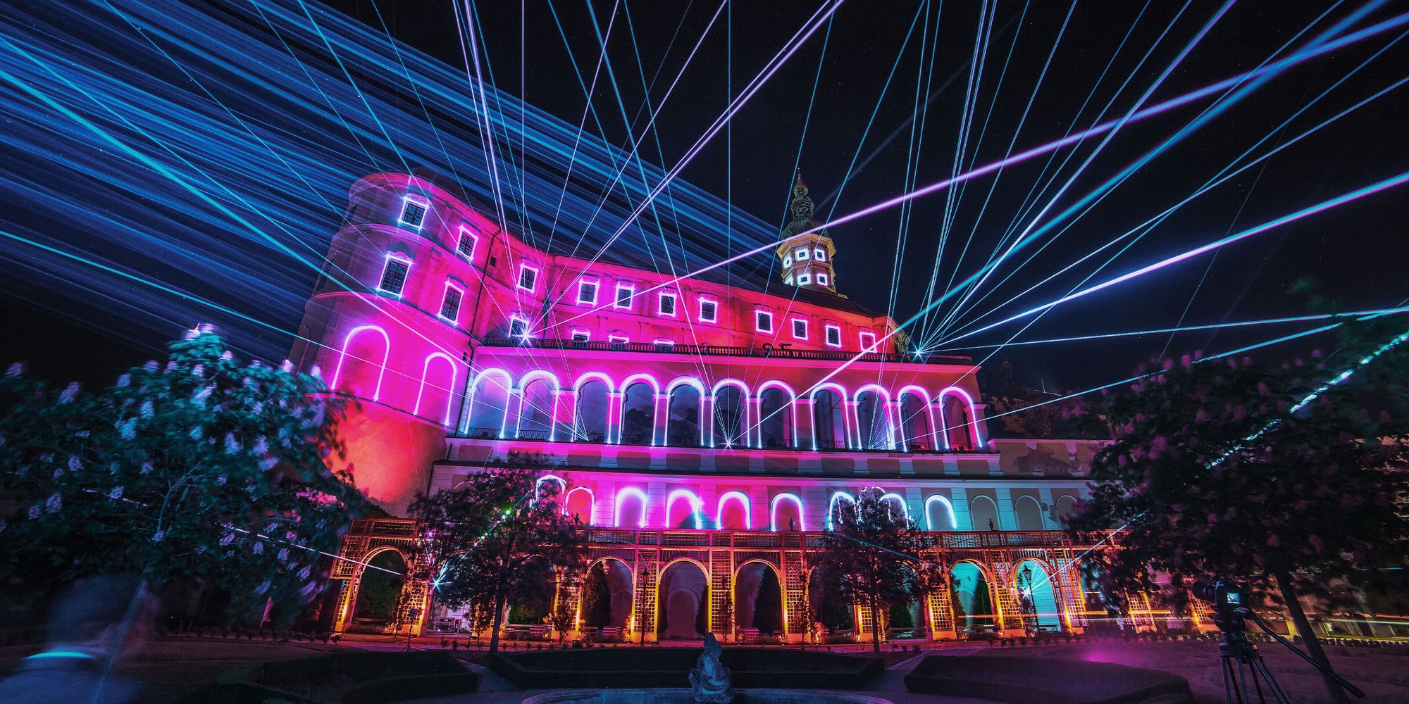 Laser light show technology