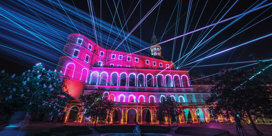 Laser light show technology