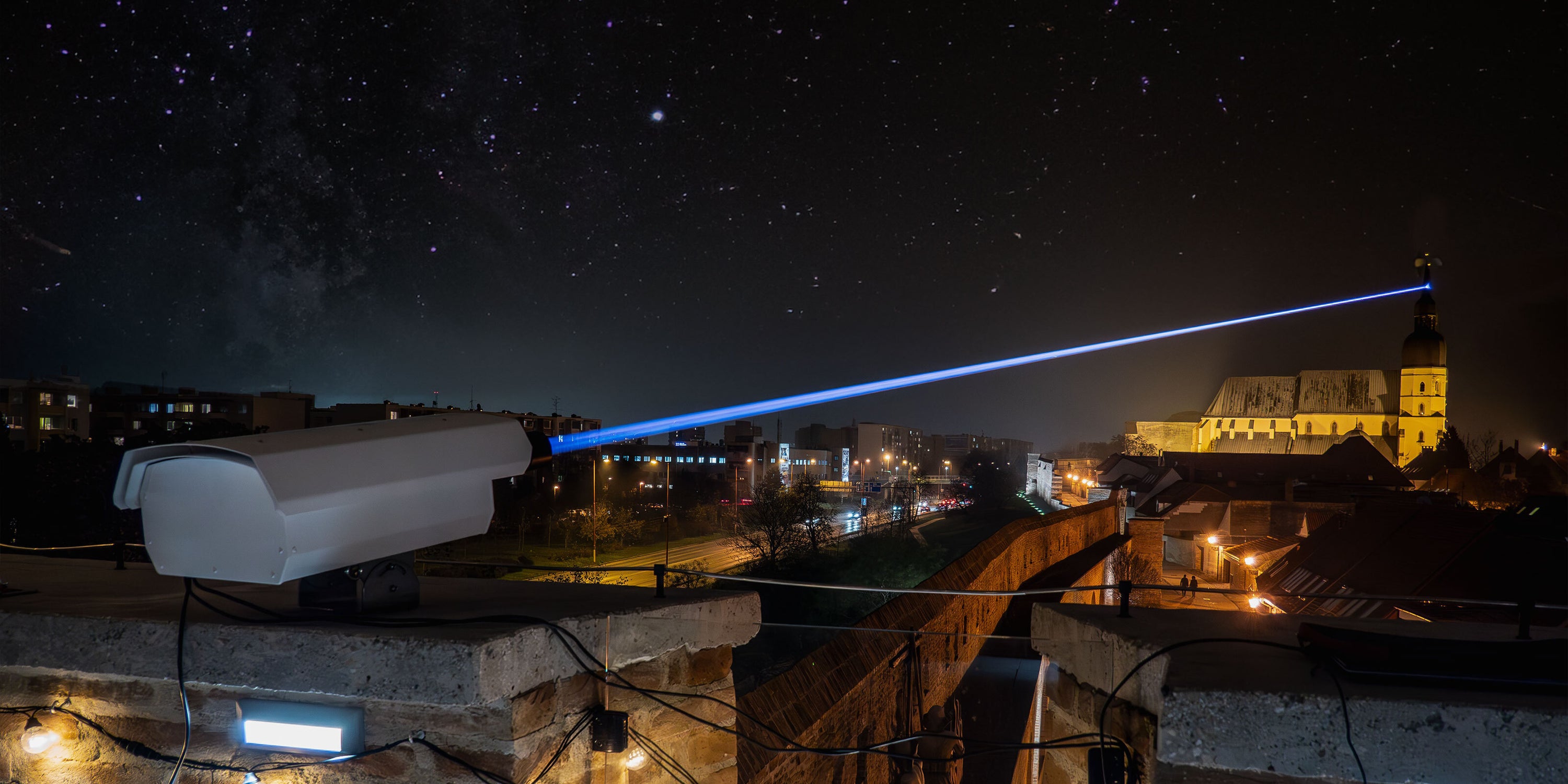 Laser light show technology